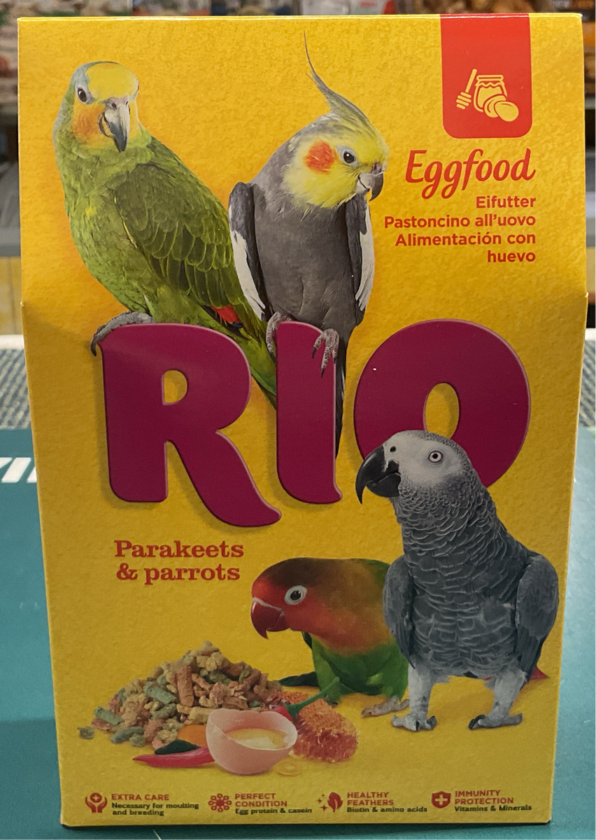 Rio Egg Food for Parakeets and Parrots (250g) – Everest Natural Pet Company